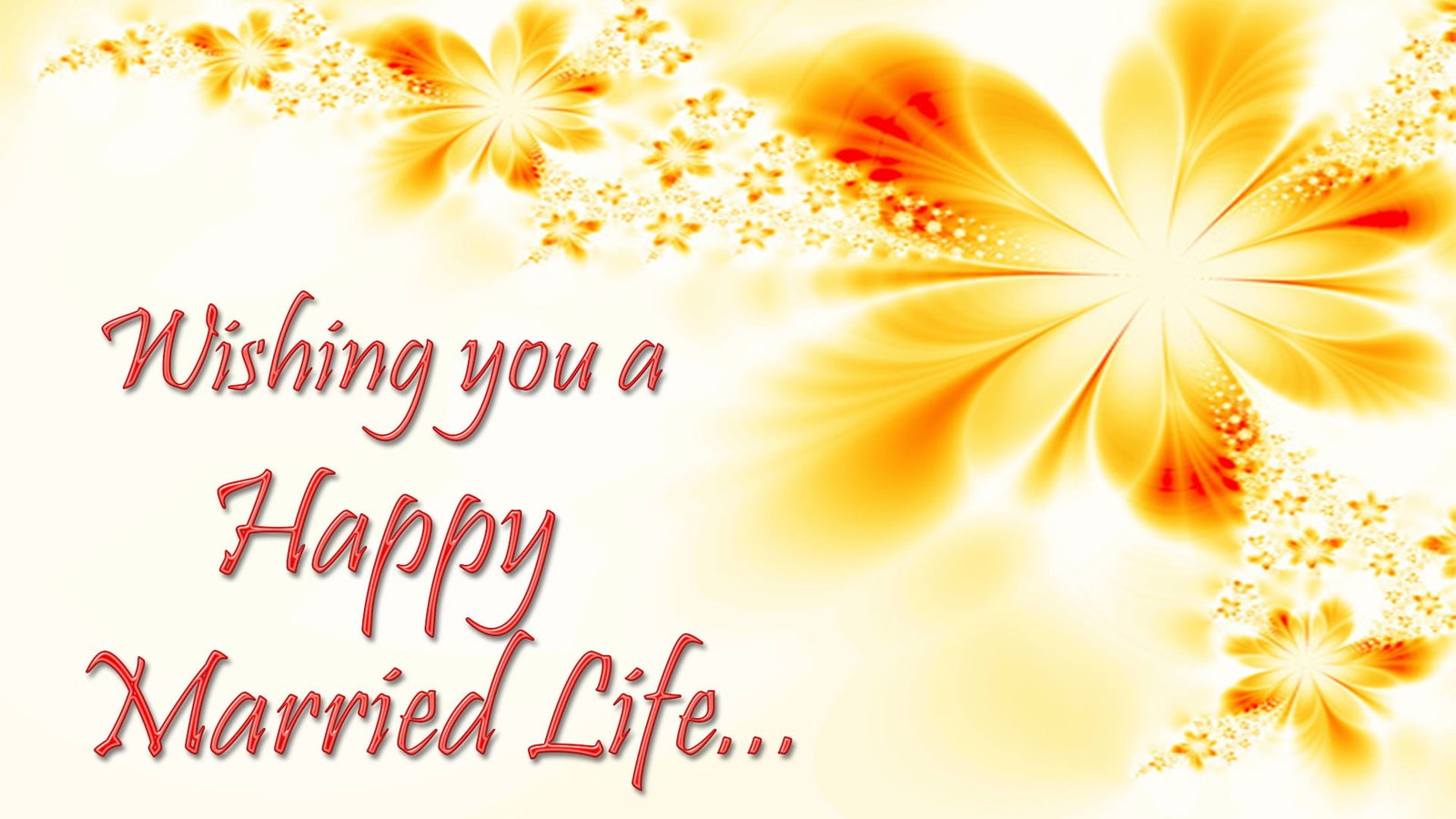Happy Married Life Wishes Images | Marriage Wishes