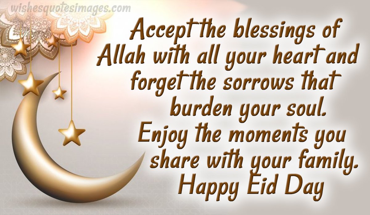 Eid Mubarak Images With Wishes, Messages & Greetings