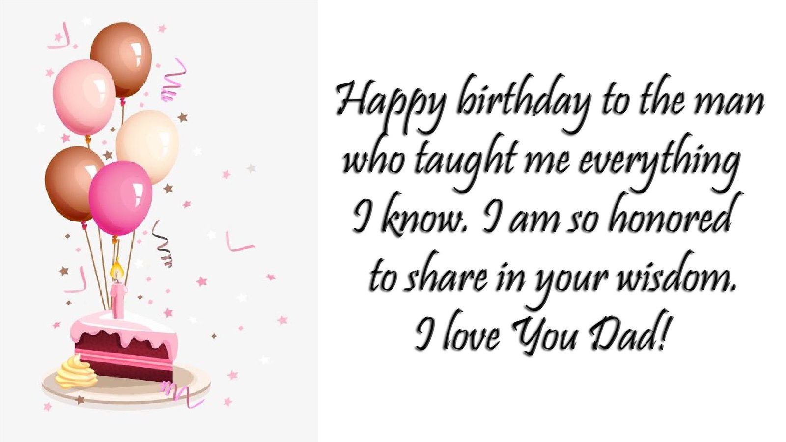 Happy Birthday Dad | Birthday Wishes For Father Images