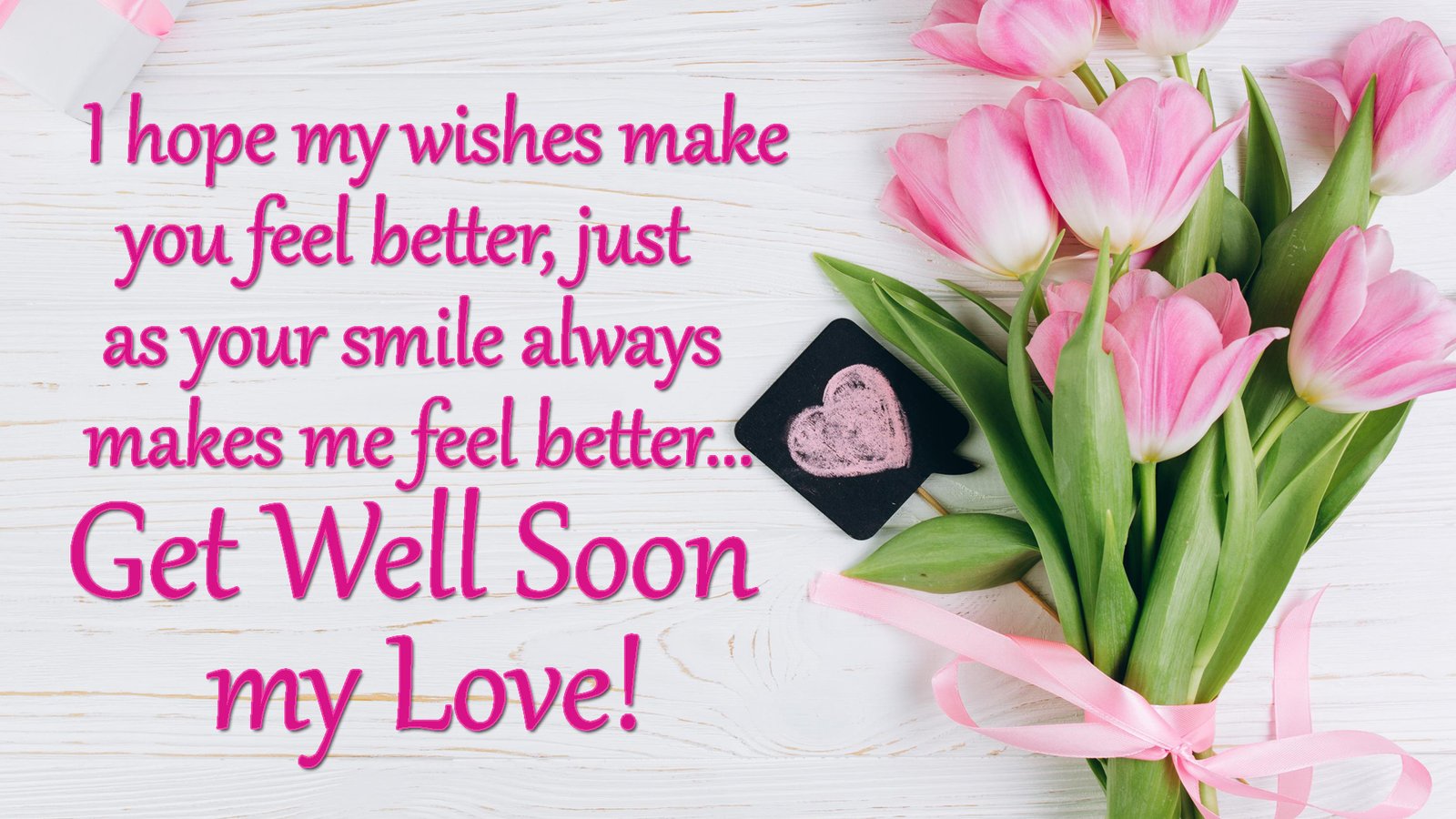 Get Well Soon My Love Images with Beautiful Wishes