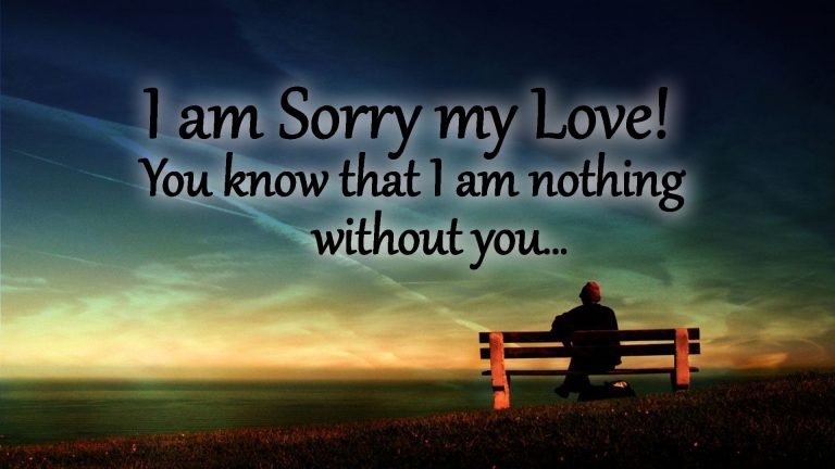 Sad Sorry Love Images With Quotes & Messages | I am Sorry My Love