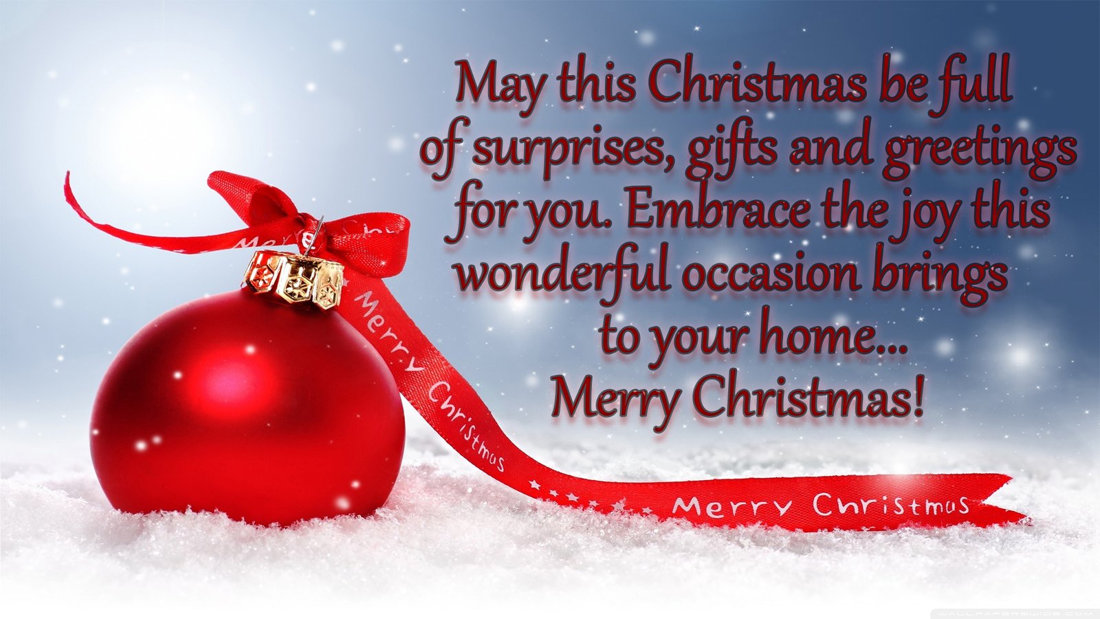 Merry Christmas Wishes, Quotes, Greetings & Messages