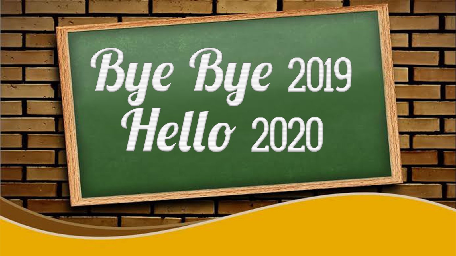 GoodBye 2019 Welcome 2020 Images & Wallpapers
