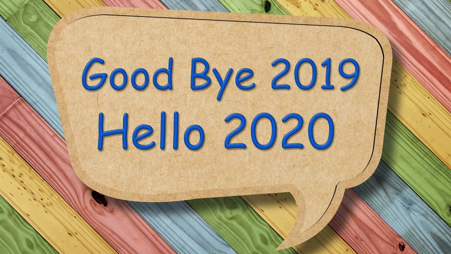 GoodBye 2019 Welcome 2020 Images & Wallpapers