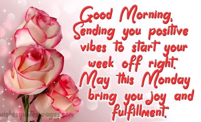 Good Morning Monday Images & Greetings