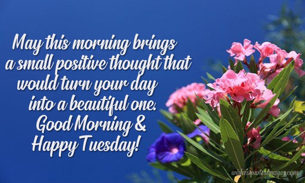 Happy Tuesday Wishes & Quotes | Tuesday Morning Messages