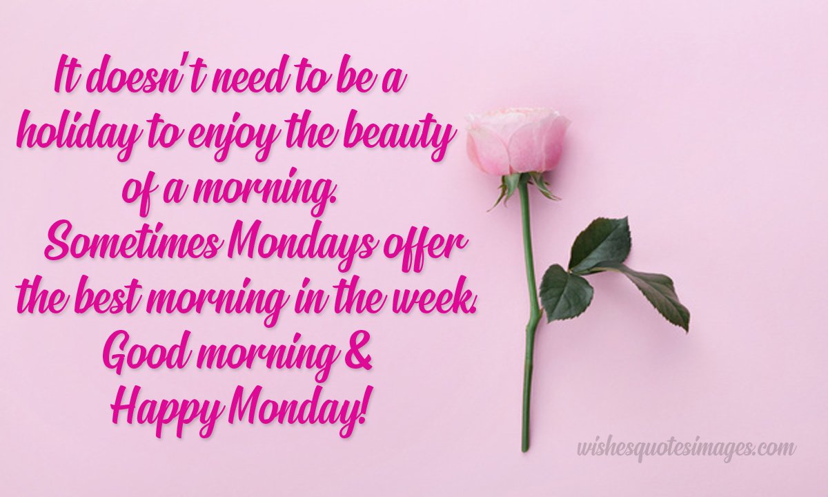 Happy Monday Wishes & Quotes | Monday Morning Messages