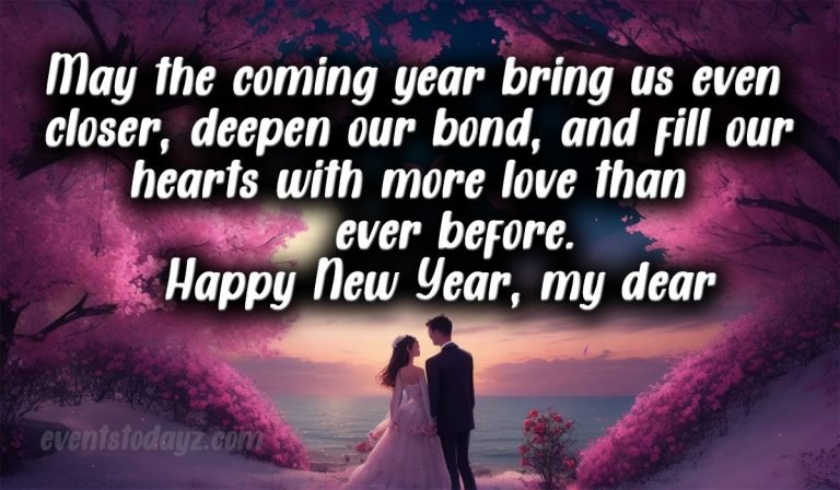 Happy New Year My Love Wishes & Message With Images