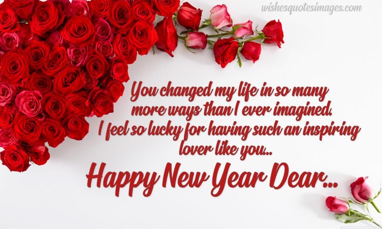 Happy New Year My Love Wishes & Message With Images