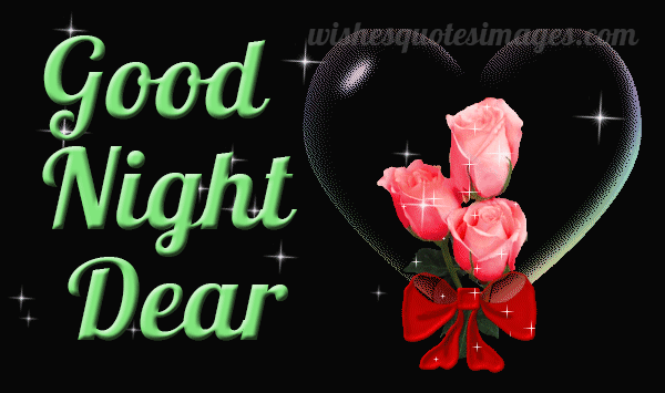 Romantic Good Night GIF Images | Good Night Love Messages