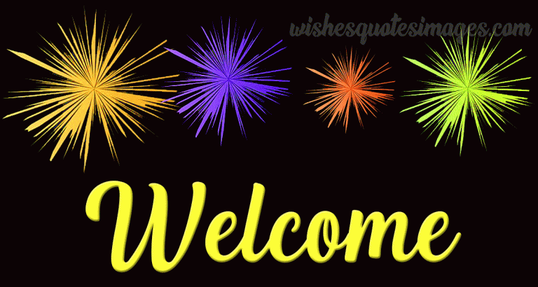Welcome GIF Animated Images With Quotes & Messages