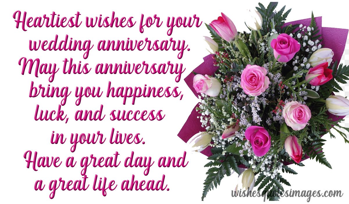 300+ Happy Anniversary Wishes, Quotes & Messages