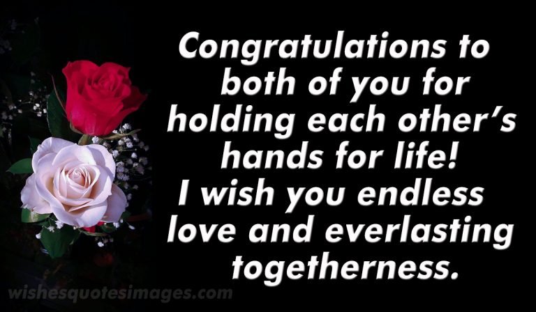 Wedding Congratulations Wishes & Messages With Images