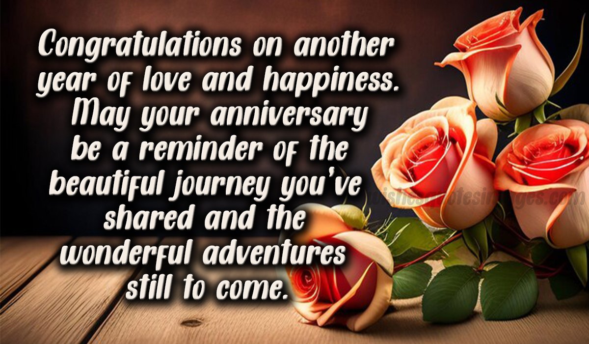 Beautiful Anniversary Cards With Wishes & Messages