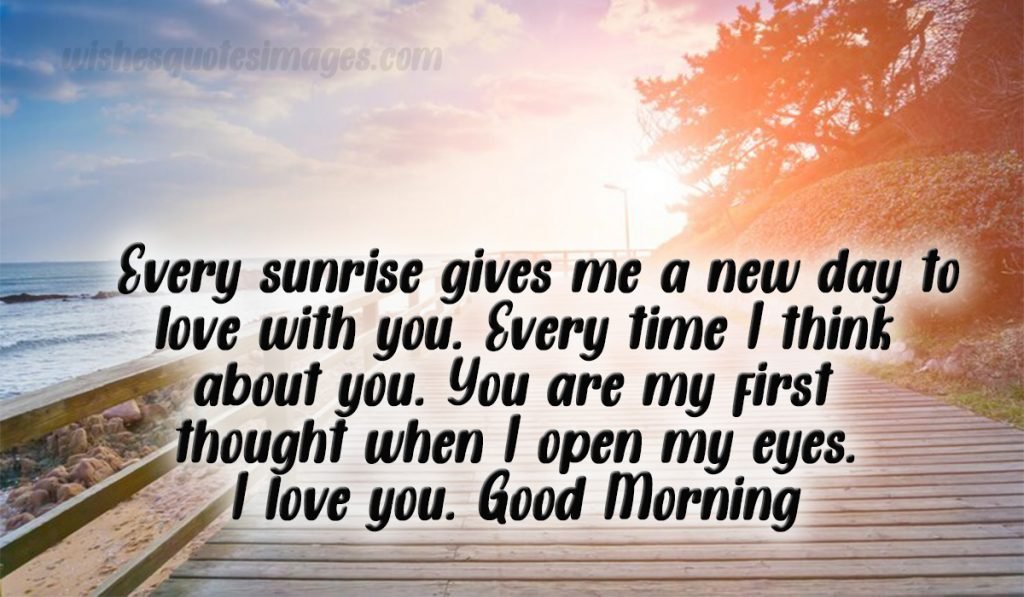 Good Morning Messages For Him - Wishes Quotes Images