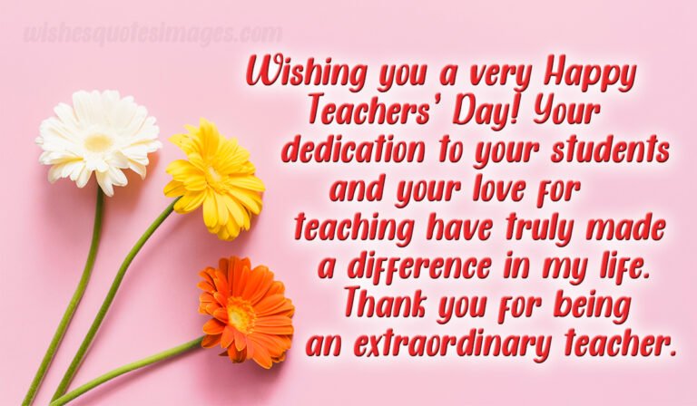 Teachers Day Wishes, Quotes & Messages