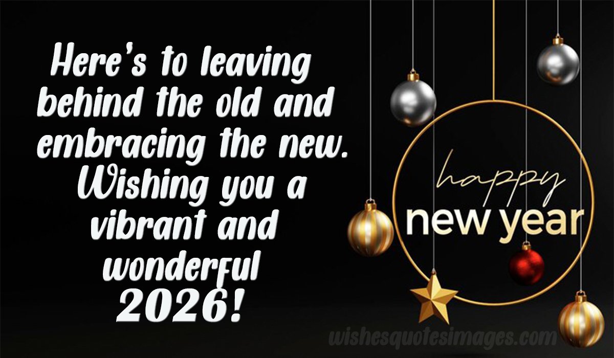 Happy New Year 2026 Wishes & Quotes