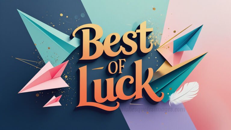 Good Luck Images, Quotes & Messages