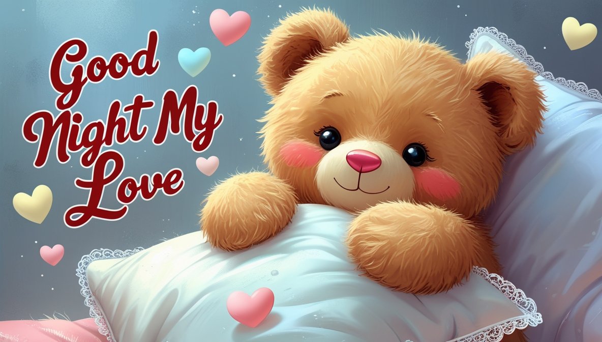 Good Night My Love Images With Romantic Wishes