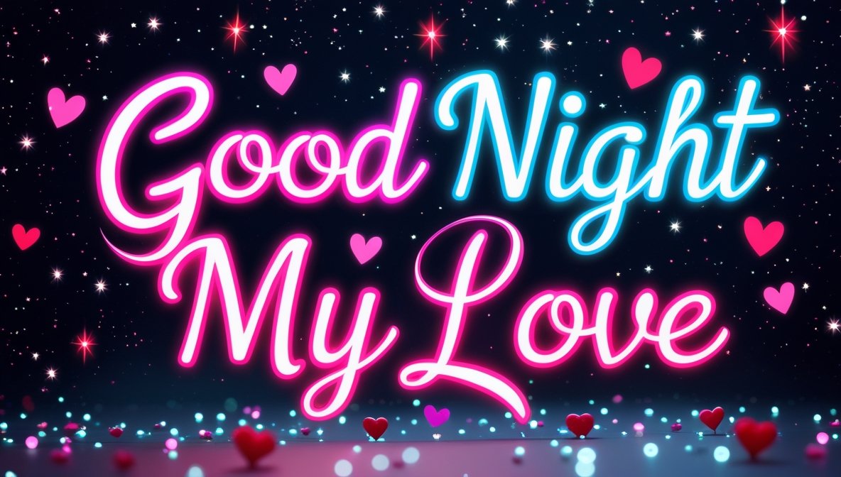 Good Night My Love Images With Romantic Wishes