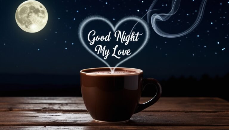 Good Night My Love Images With Romantic Wishes