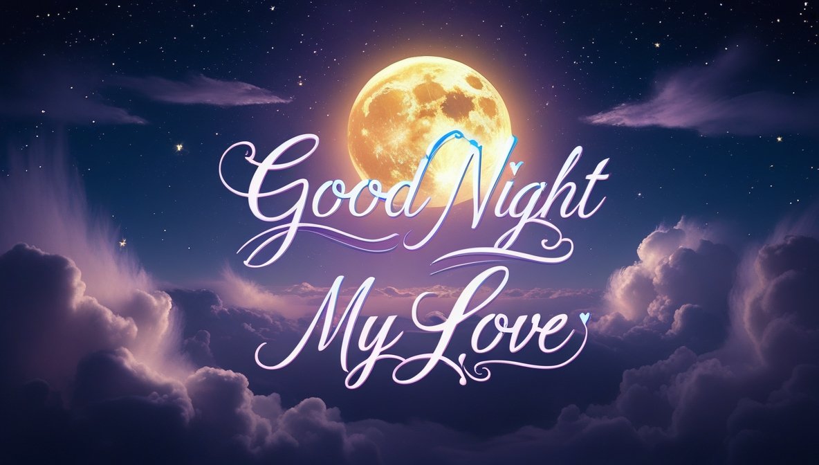 Good Night My Love Images With Romantic Wishes