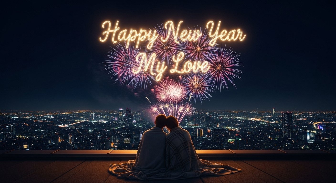 Happy New Year Love Images With Messages & Quotes